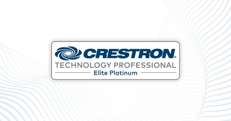 Crestron: Platinum Elite Partner - Videoworks Group - Yachting Solutions