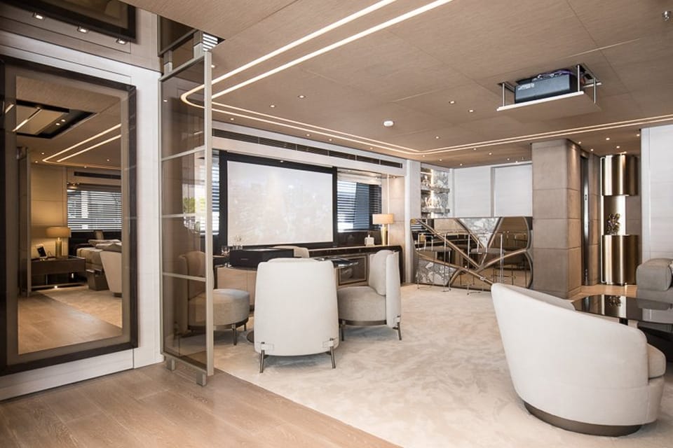 Advanced systems aboard the 55m Baglietto M/Y Severin*s by Videoworks ...